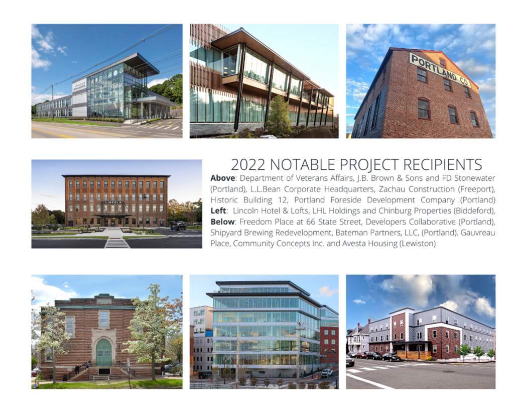 MEREDA – Maine Real Estate & Development Association Awards Top 7 Notable Projects of 2022