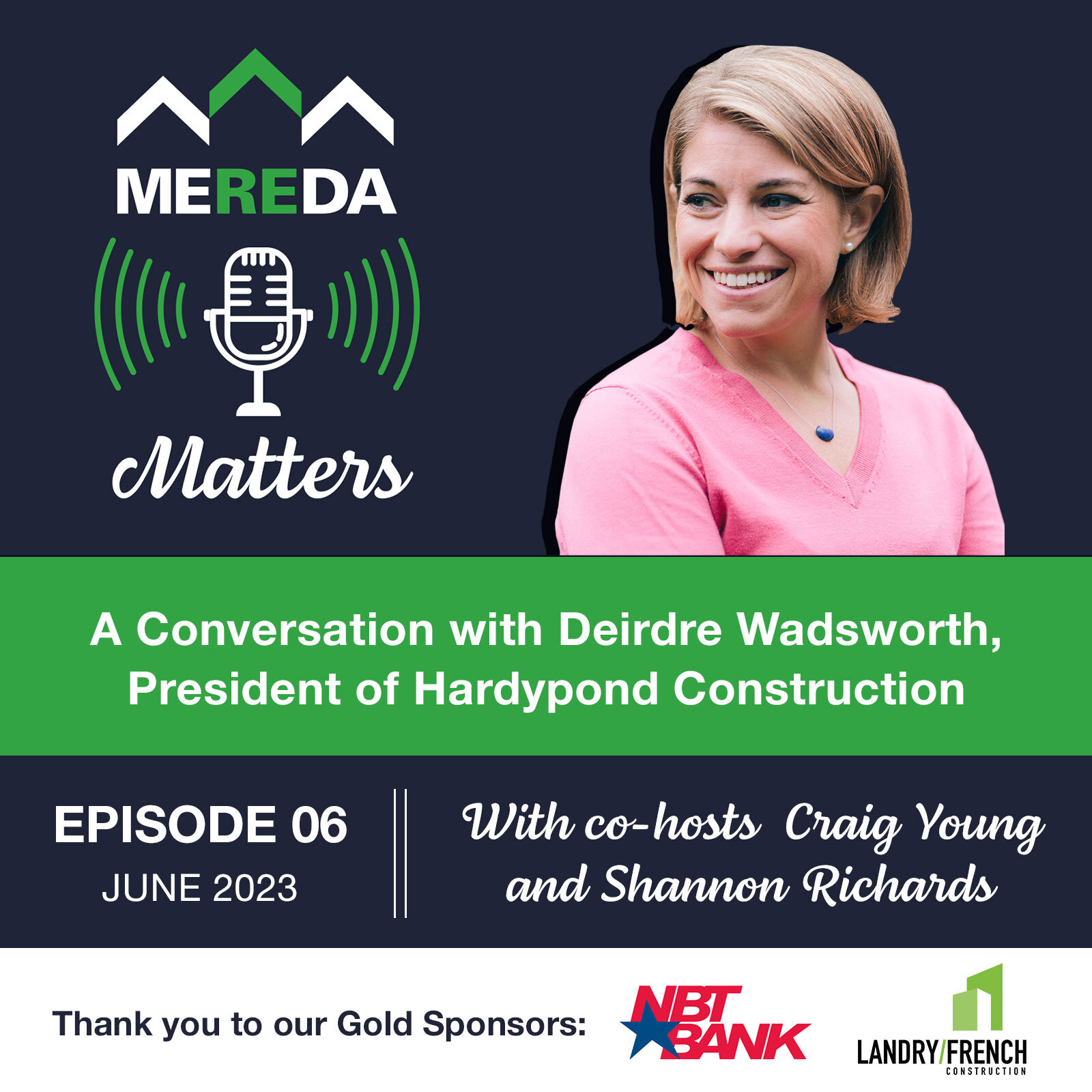 Listen Up! The June 2023 Episode of the “MEREDA Matters” Podcast is Now ...