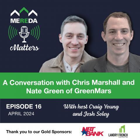 A Conversation with Nate Green and Chris Marshall of GreenMars - MEREDA